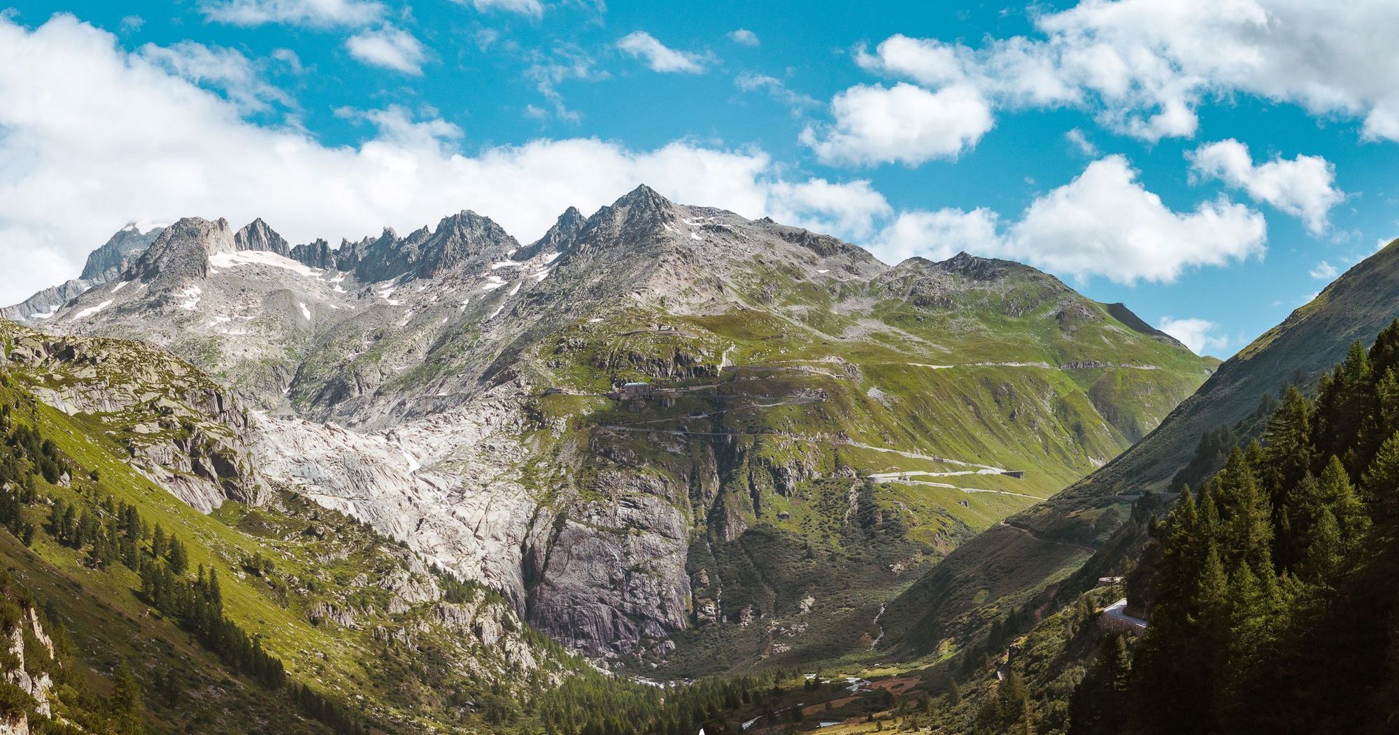 Col de la Furka - col historique entre Uri et le Valais
